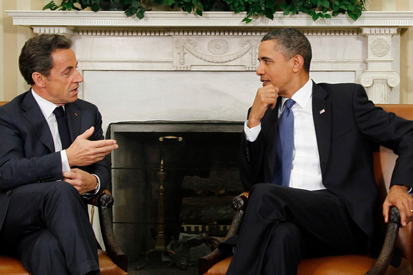 Obama et Sarkozy s'entretiennent sur le G20 et le terrorisme