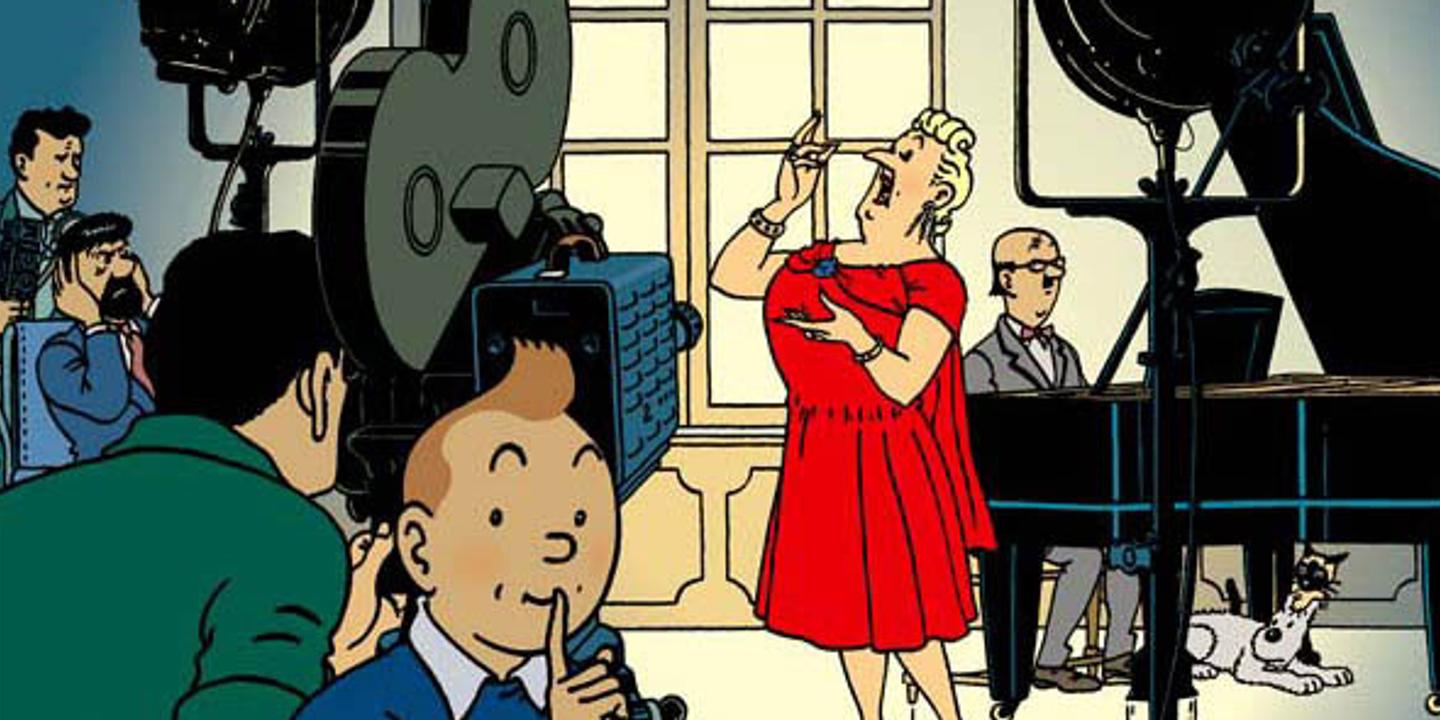 Hergé : « Les Bijoux de la Castafiore » enfin en monégasque