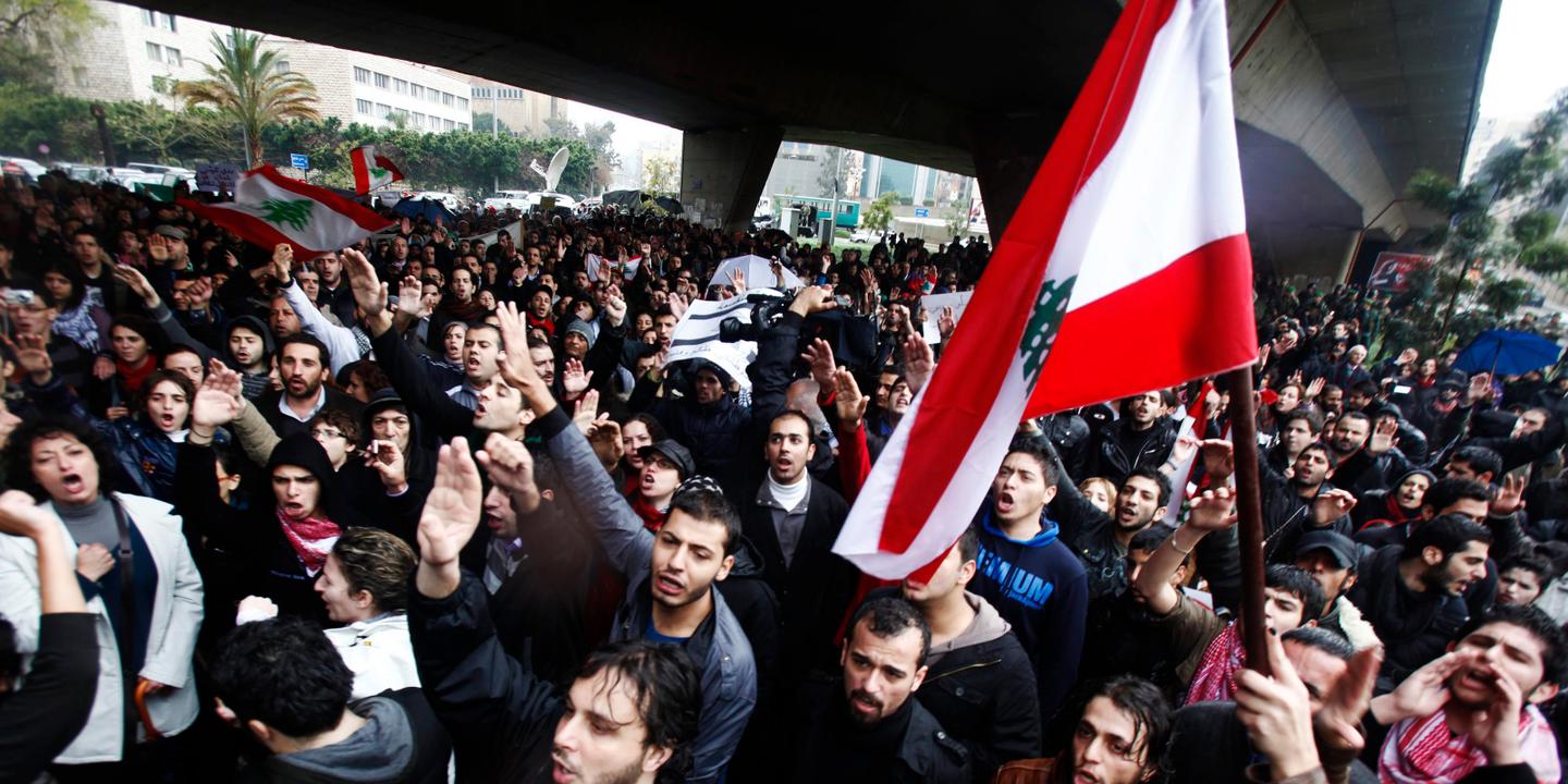 Liban : plusieurs centaines de manifestants contre le confessionnalisme