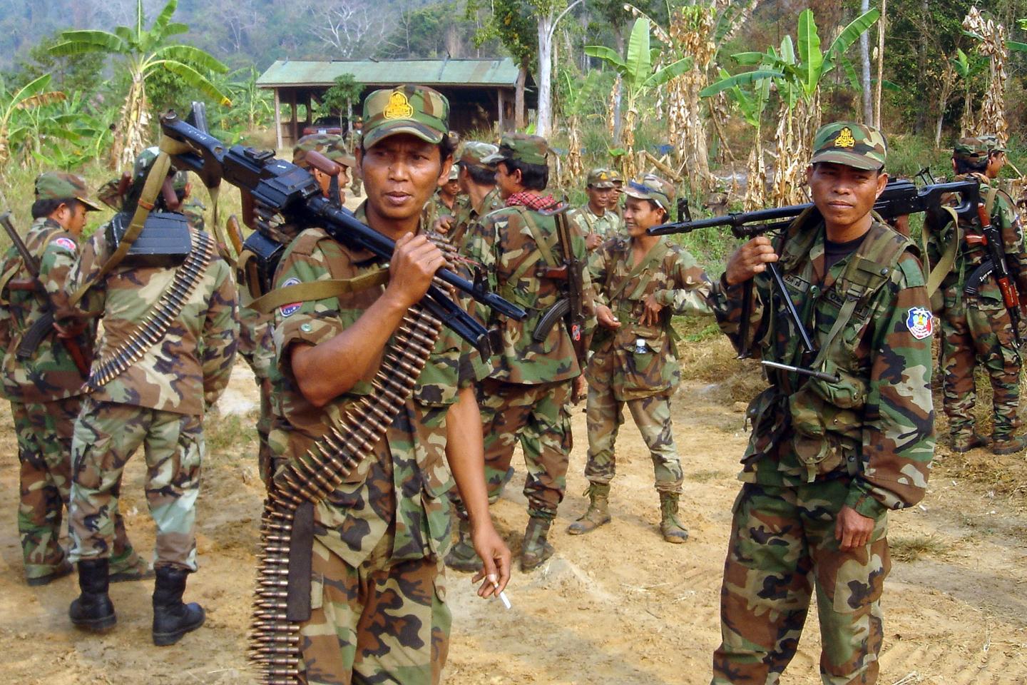 Combats à la frontière entre la Thaïlande et le Cambodge