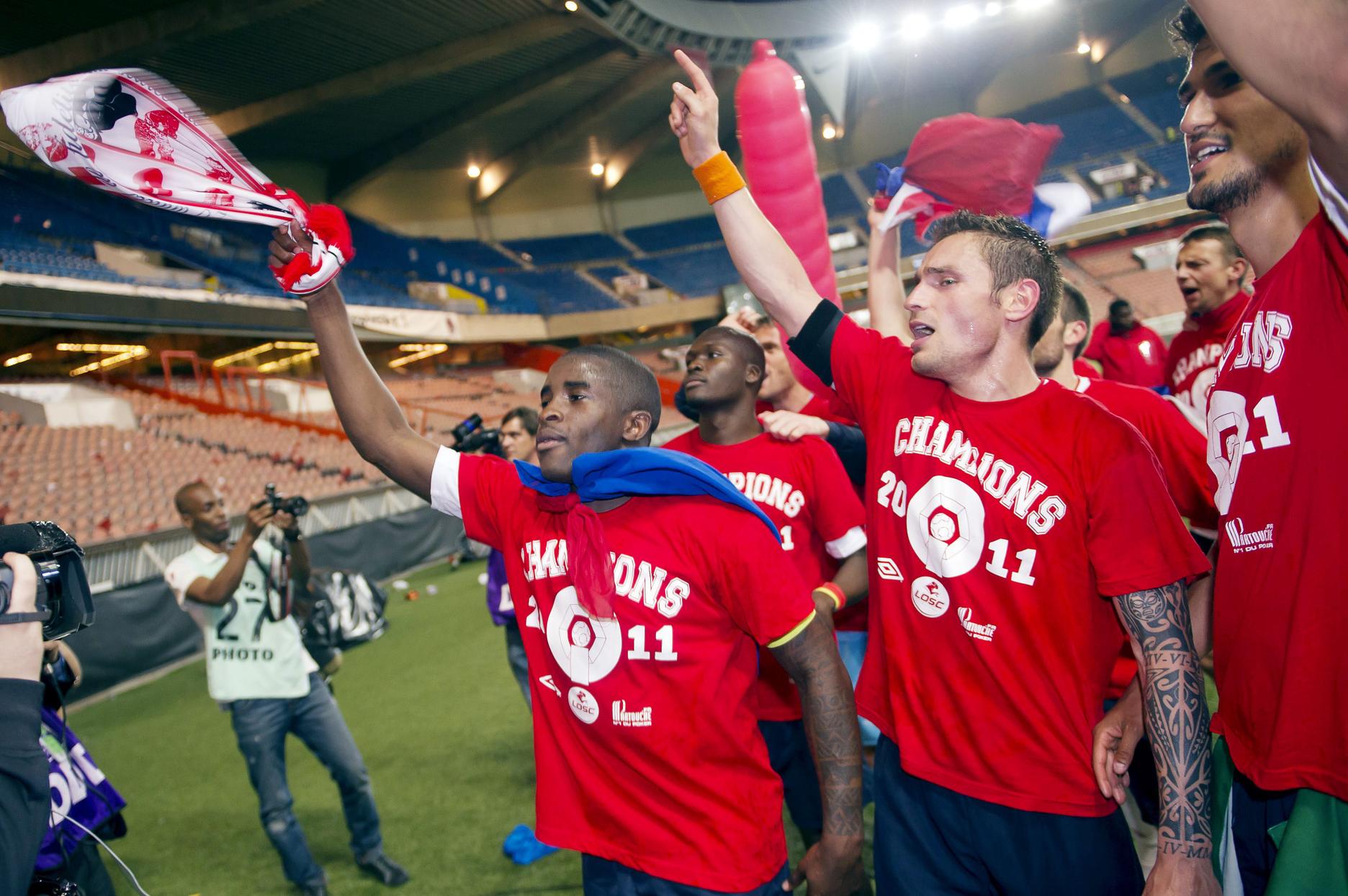 Ligue 1 : Lille fête le sacre de ses champions de France