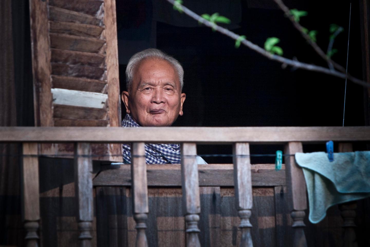 Nuon Chea, l'ex-numéro deux du régime khmer rouge, devant la justice