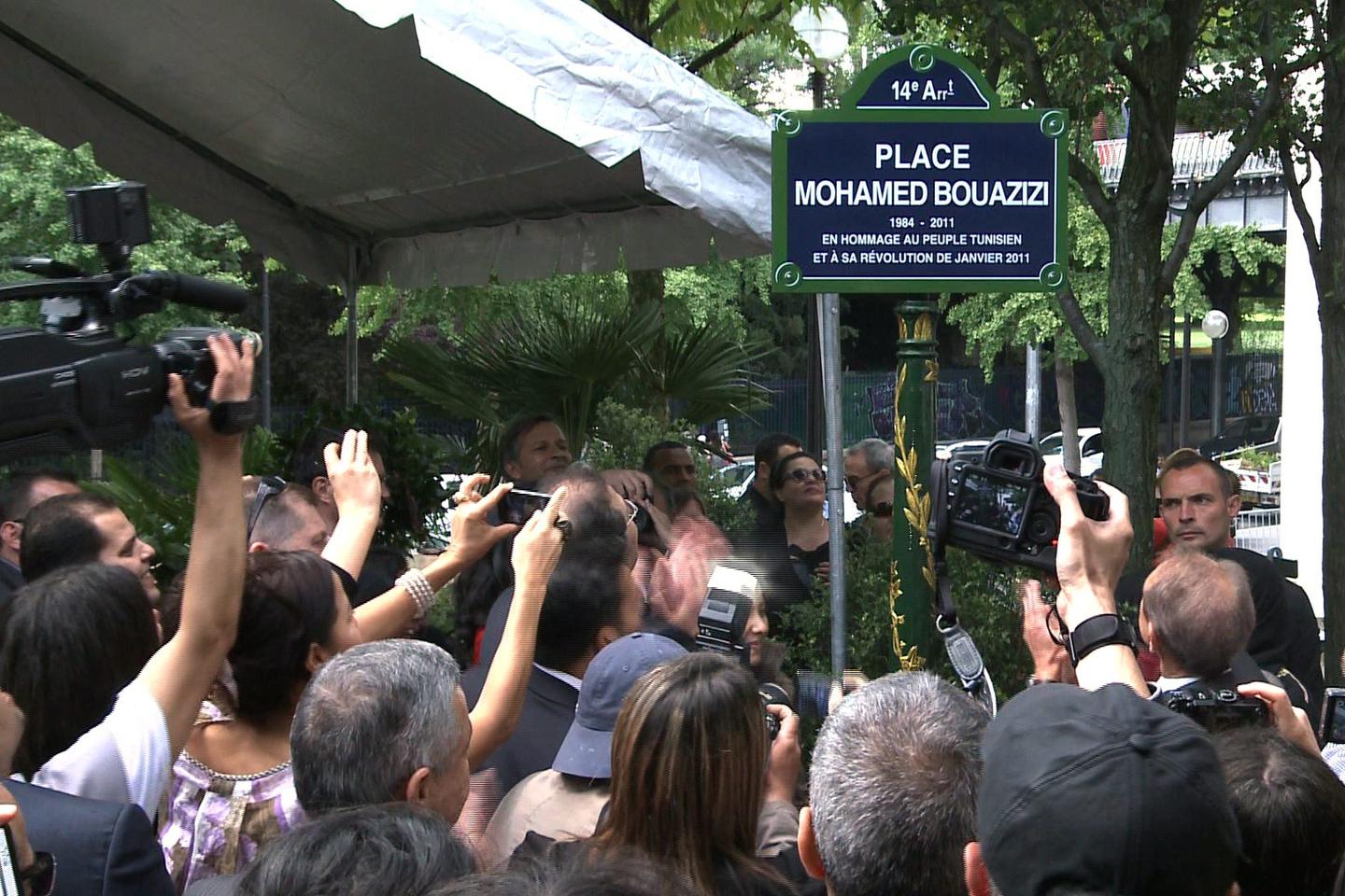 Paris inaugure une place Mohamed-Bouazizi