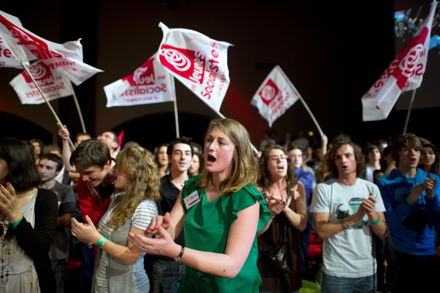 Les jeunes socialistes partent en campagne pour François Hollande