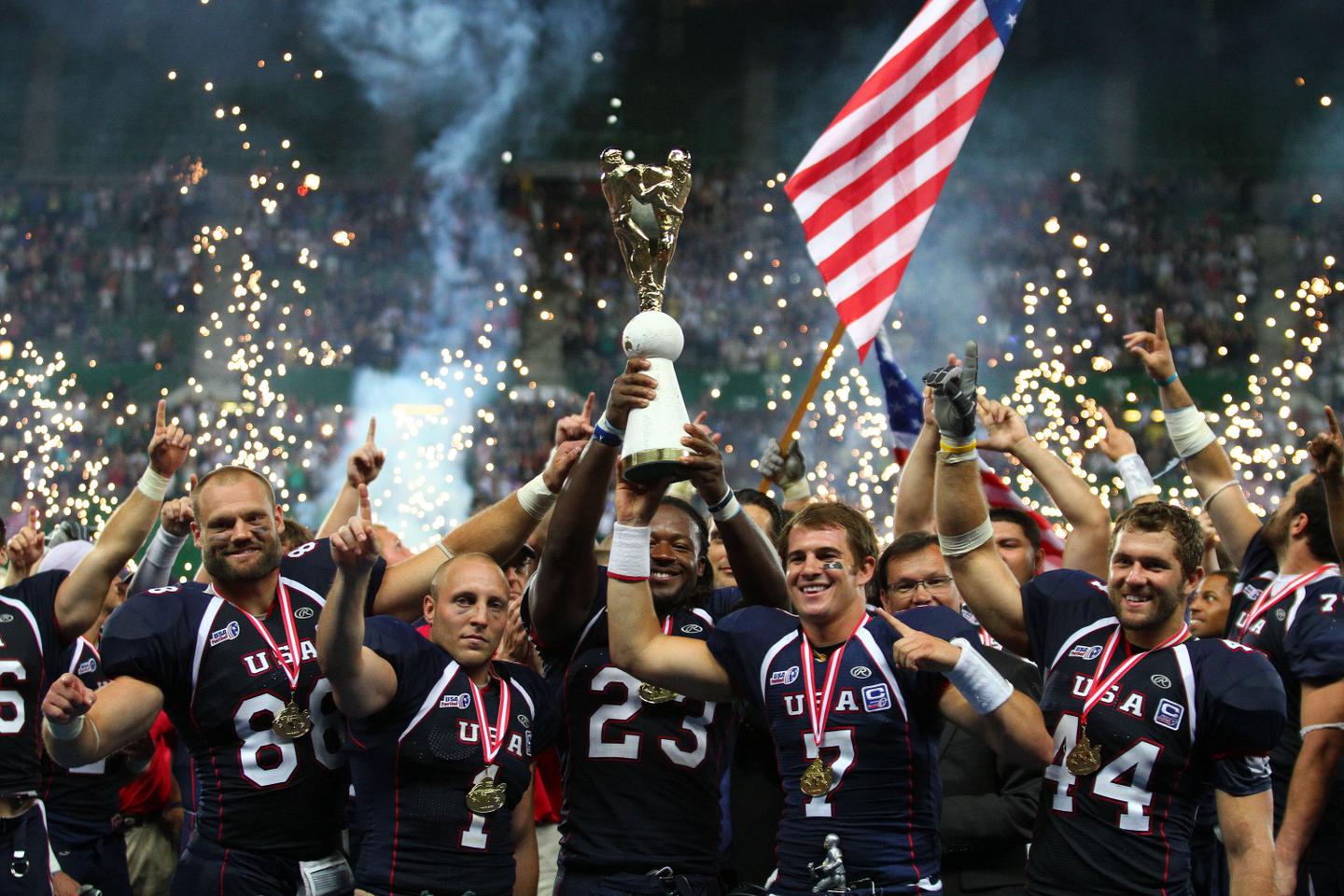 Football américain : les Etats-Unis champions du monde, la France sixième