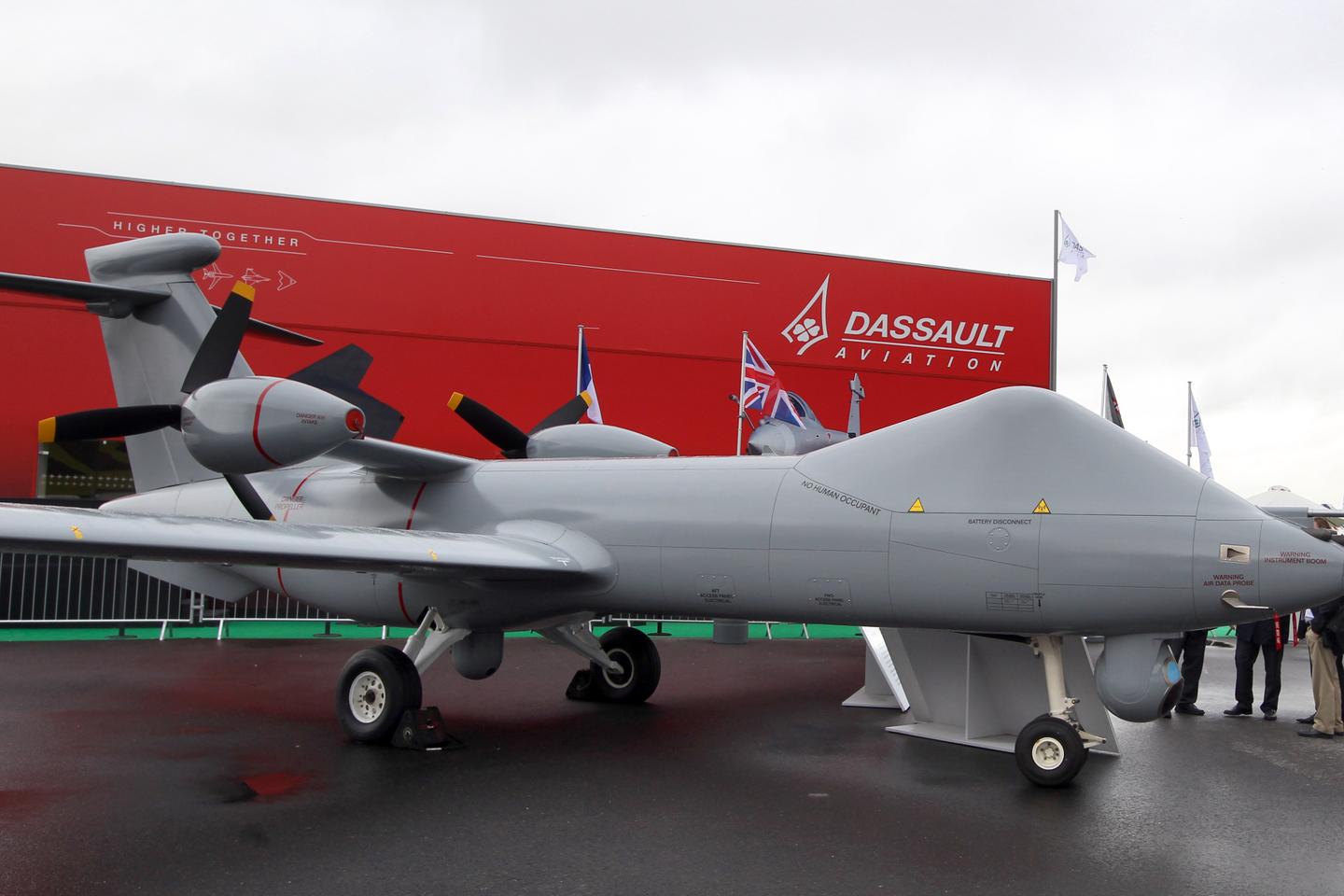 La France en "négociations" avec Dassault pour ses futurs drones
