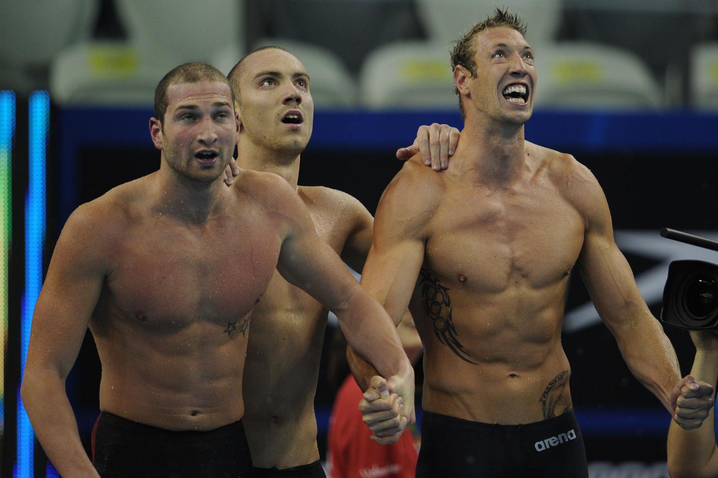 Mondiaux de natation : le relais 4x100 m tricolore en argent, Muffat en ...