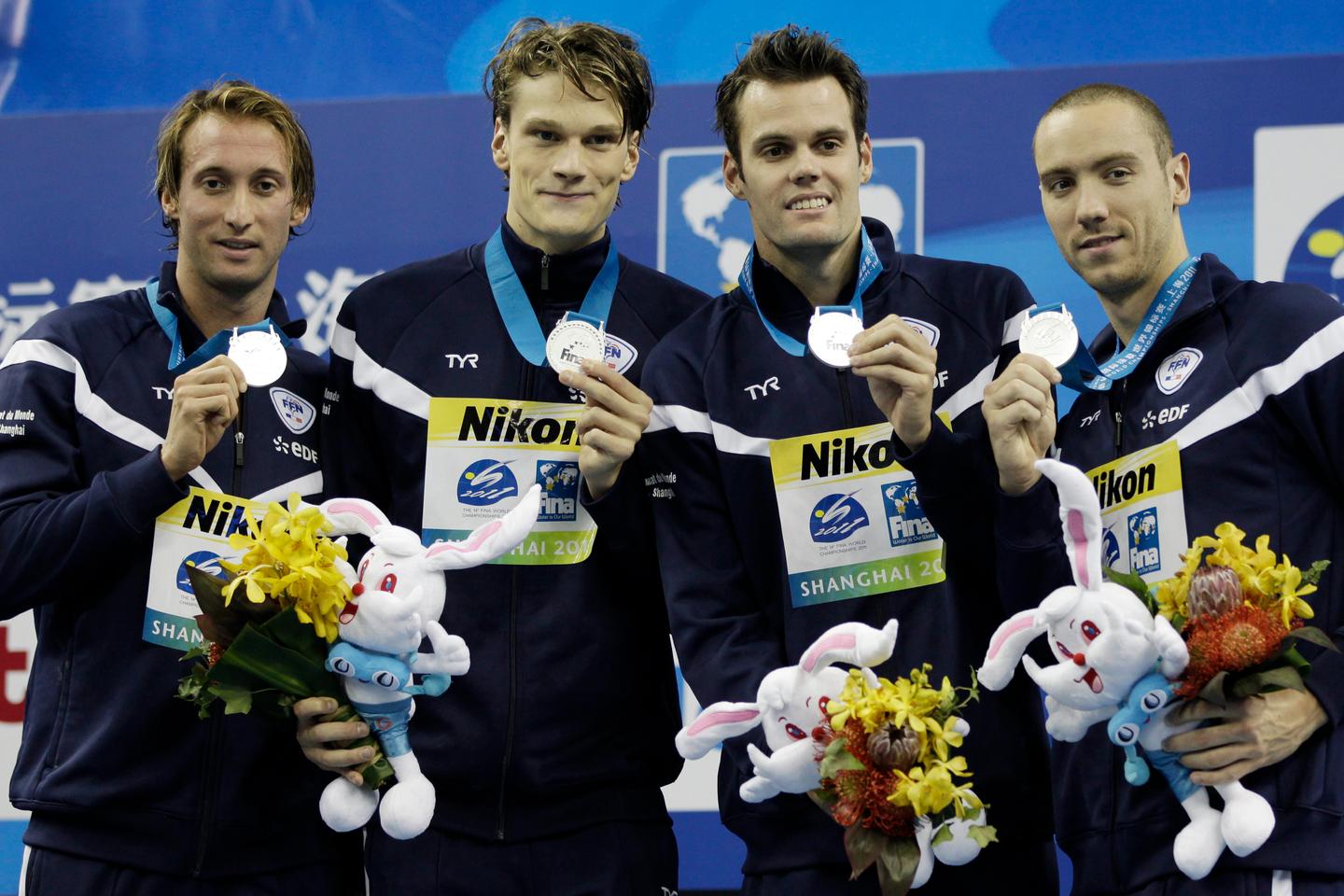 Mondiaux de natation : Lochte collectionne l'or, de l'argent pour les Bleus