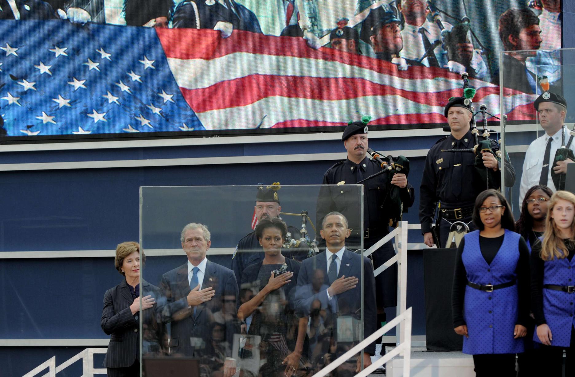 L'Amérique commémore le 11-Septembre
