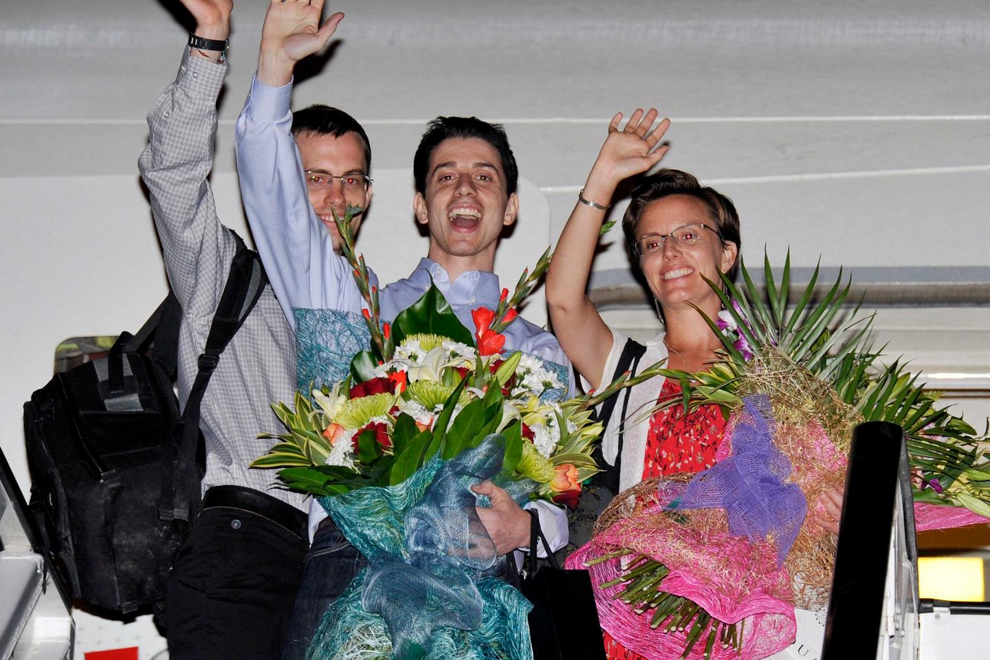 Retour aux Etats-Unis pour Shane Bauer et Josh Fattal après 781 jours ...