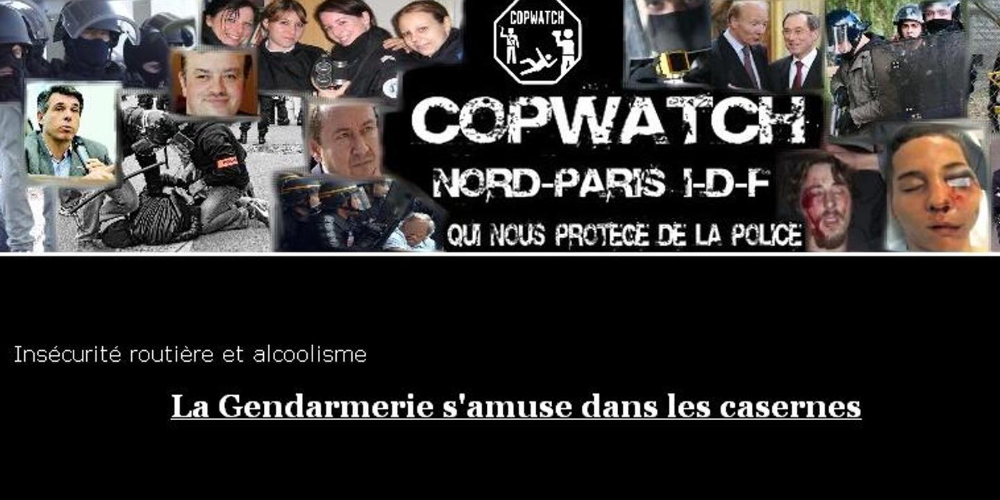 Copwatch, le site qui surveille la police, suscite l'ire de Guéant