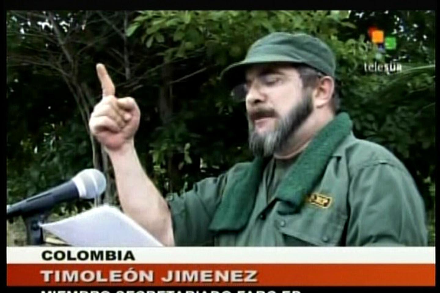 Les FARC ont désigné leur nouveau chef, Timoleon Jimenez, dit "Timochenko"