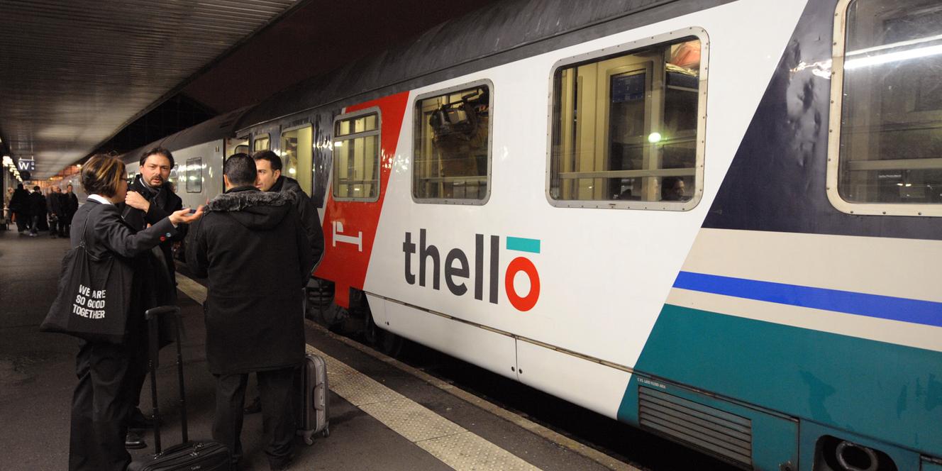 Thello ouvre une nouvelle ligne ferroviaire entre Paris et Rome