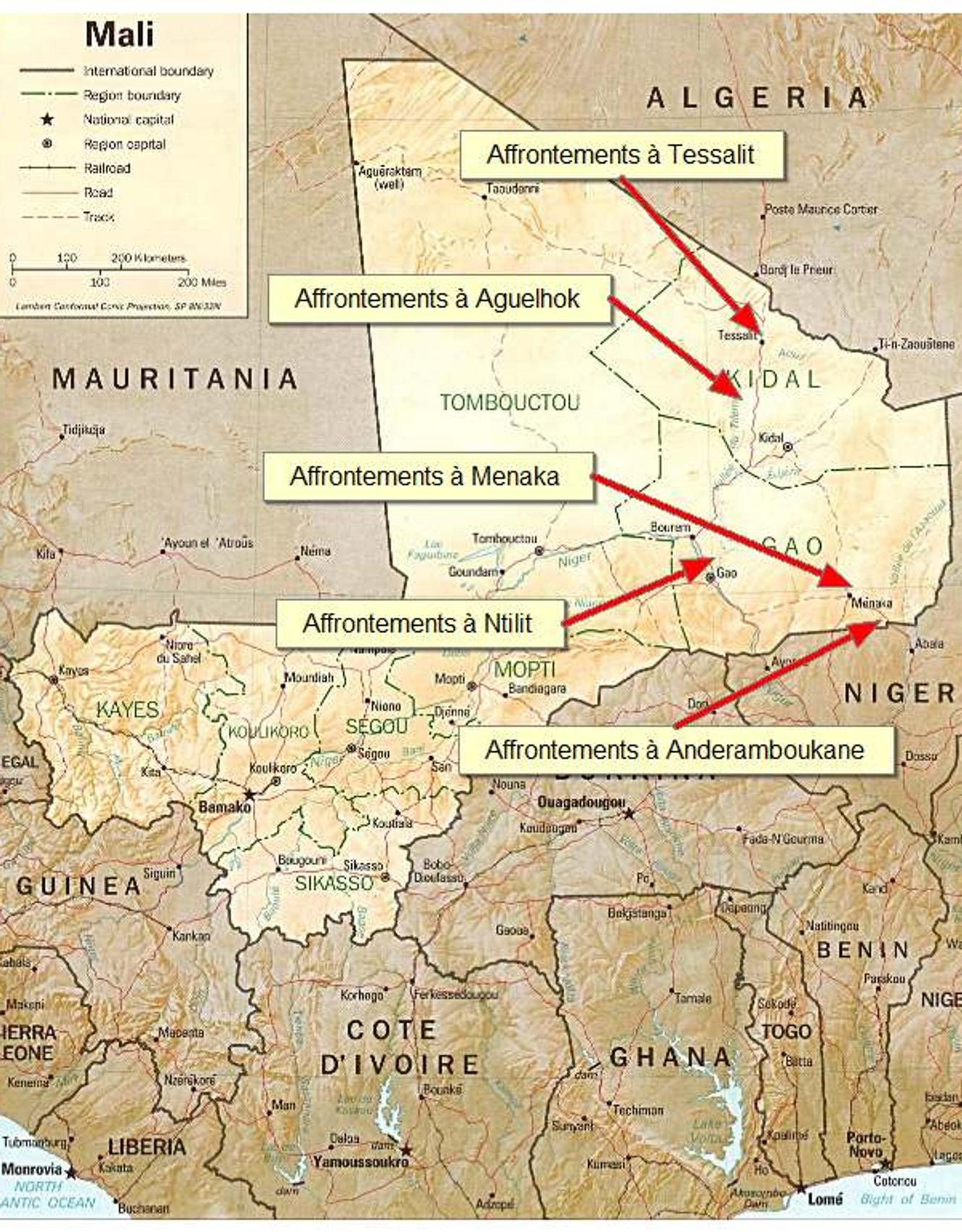 Dans le nord du Mali, les Touaregs du MNLA lancent un nouveau défi armé ...