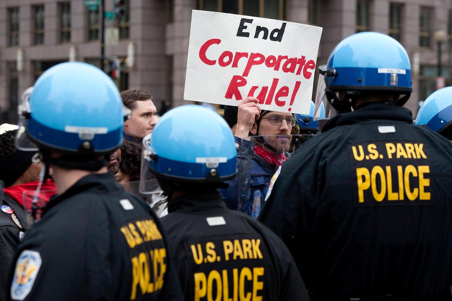 Le campement d'Occupy Washington évacué