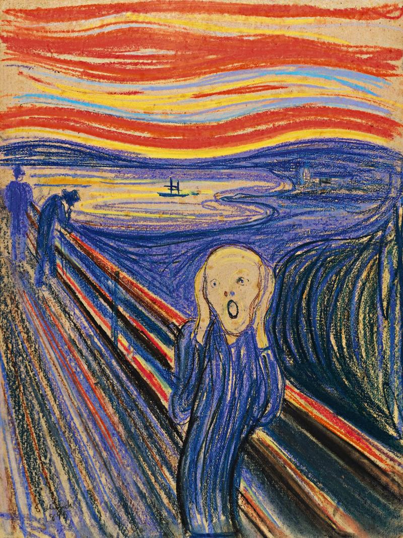 Une des quatre versions du "Cri" de Munch mise aux enchères à New York