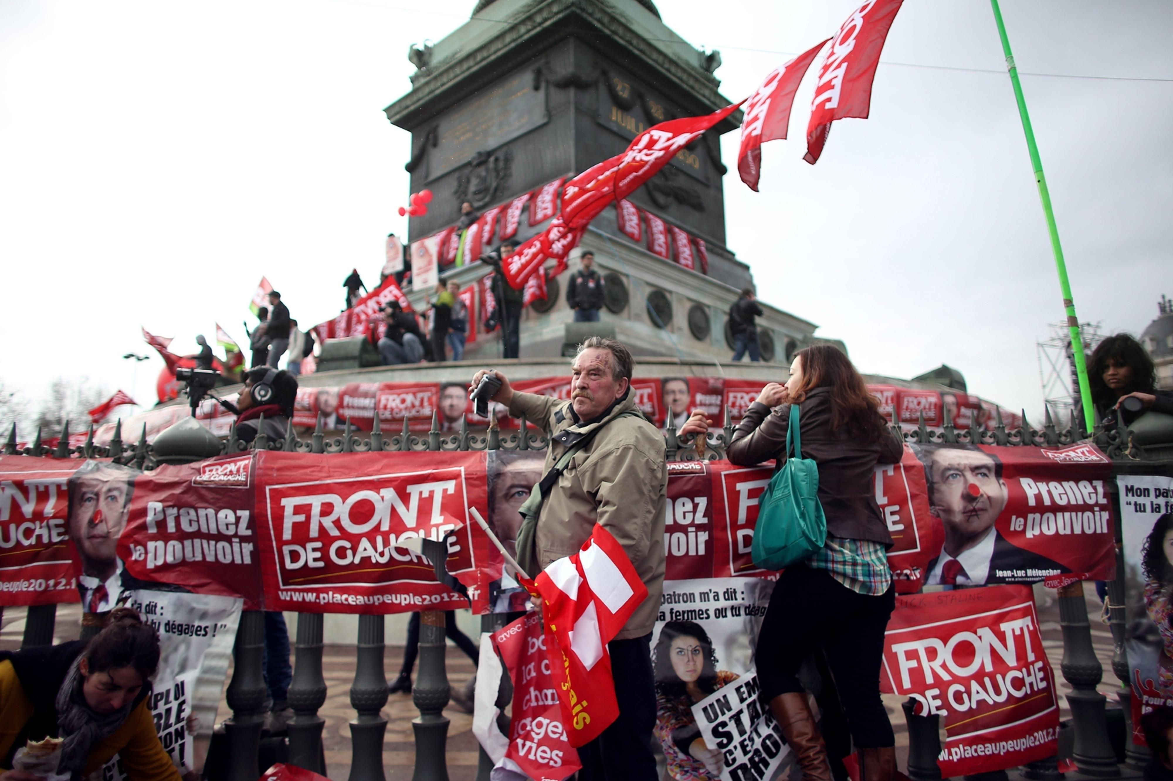 La marche du Front de gauche en images