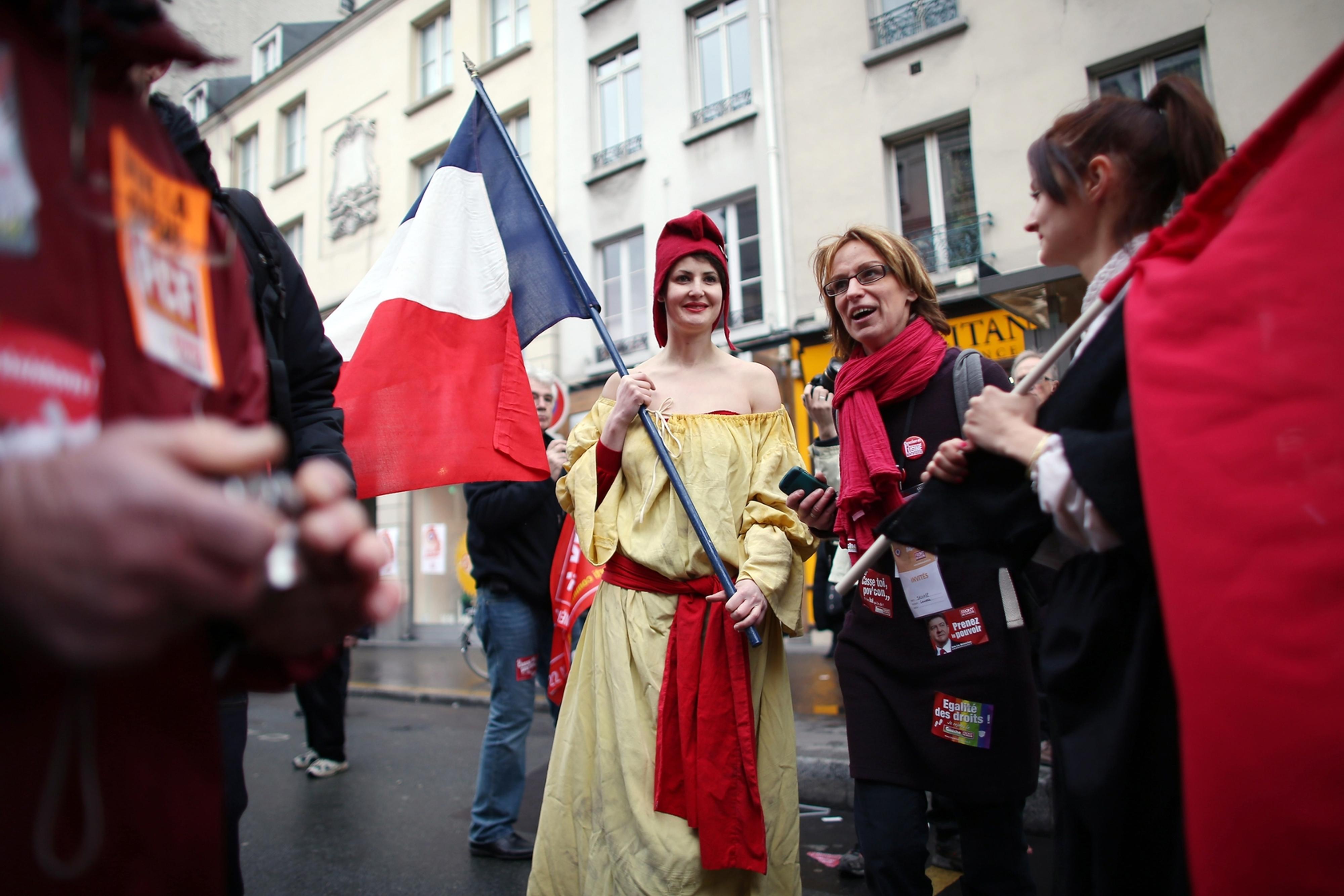 La marche du Front de gauche en images