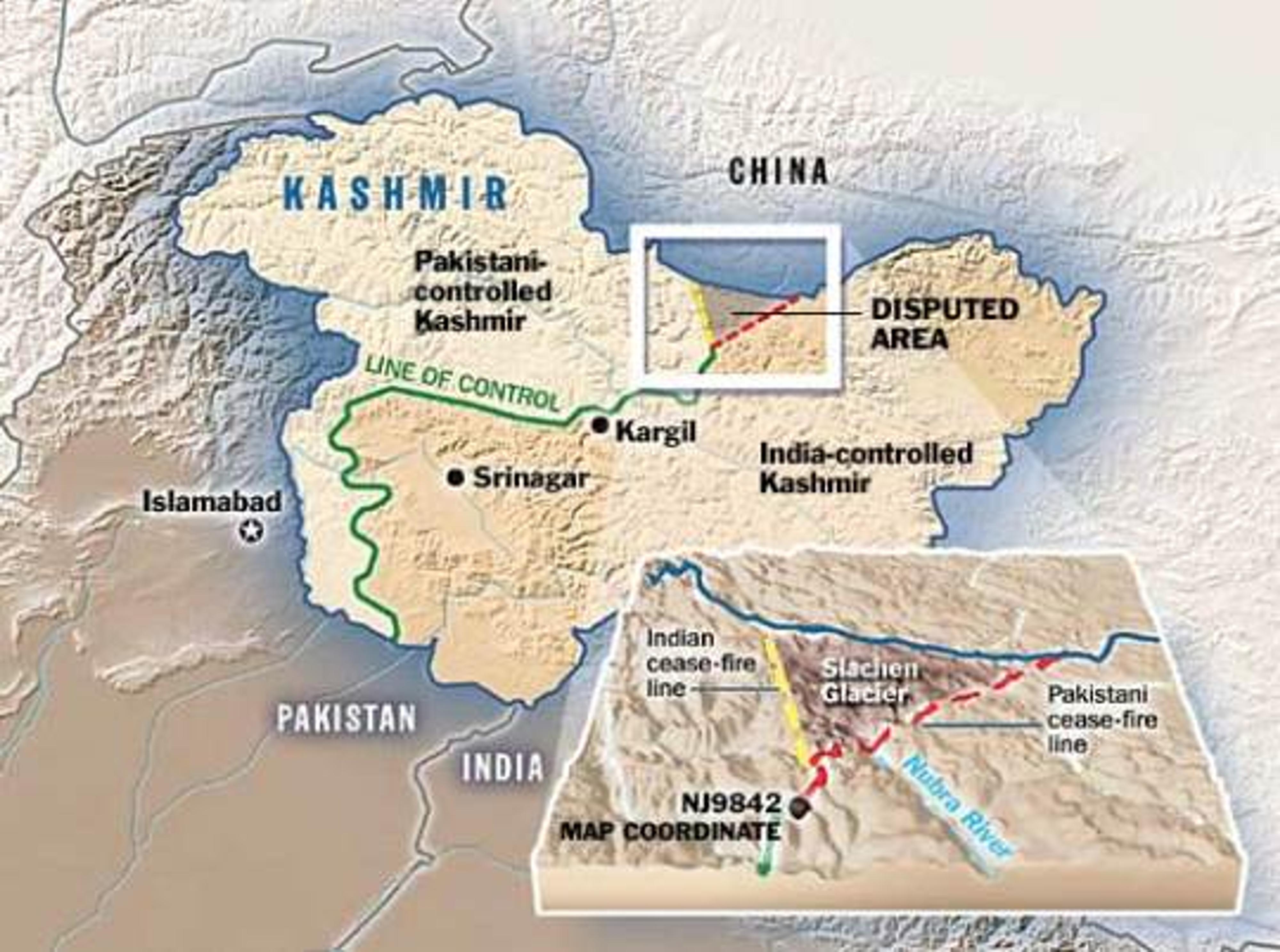 Inde-Pakistan : Le conflit du glacier Siachen en images