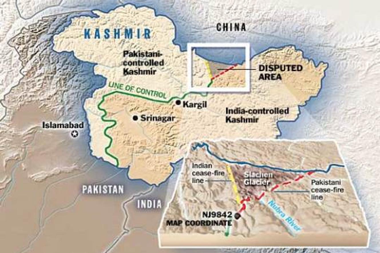 Inde-Pakistan : sur le glacier du Siachen, guerre froide en haute altitude