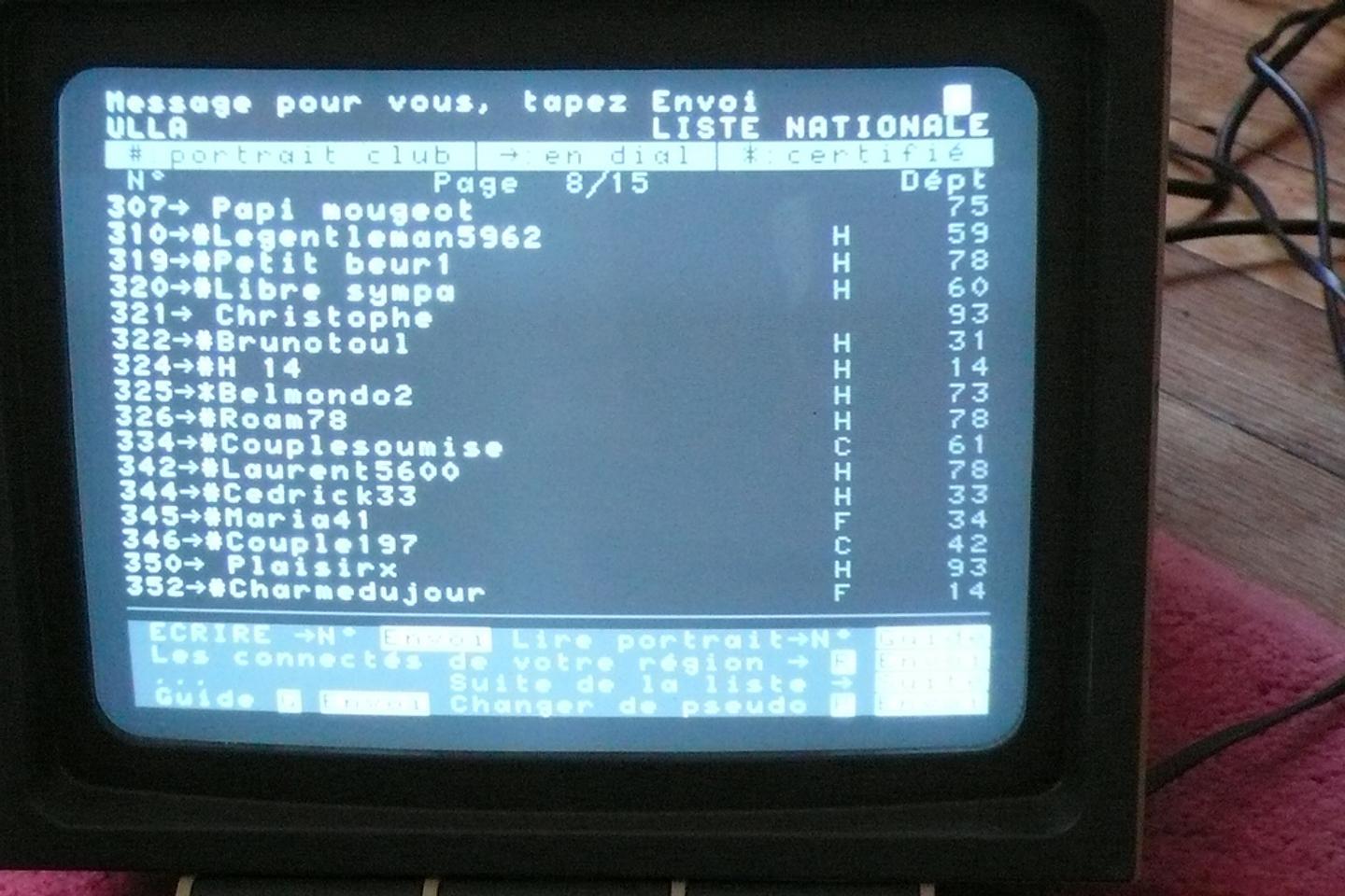 Le Minitel, symbole d'une époque