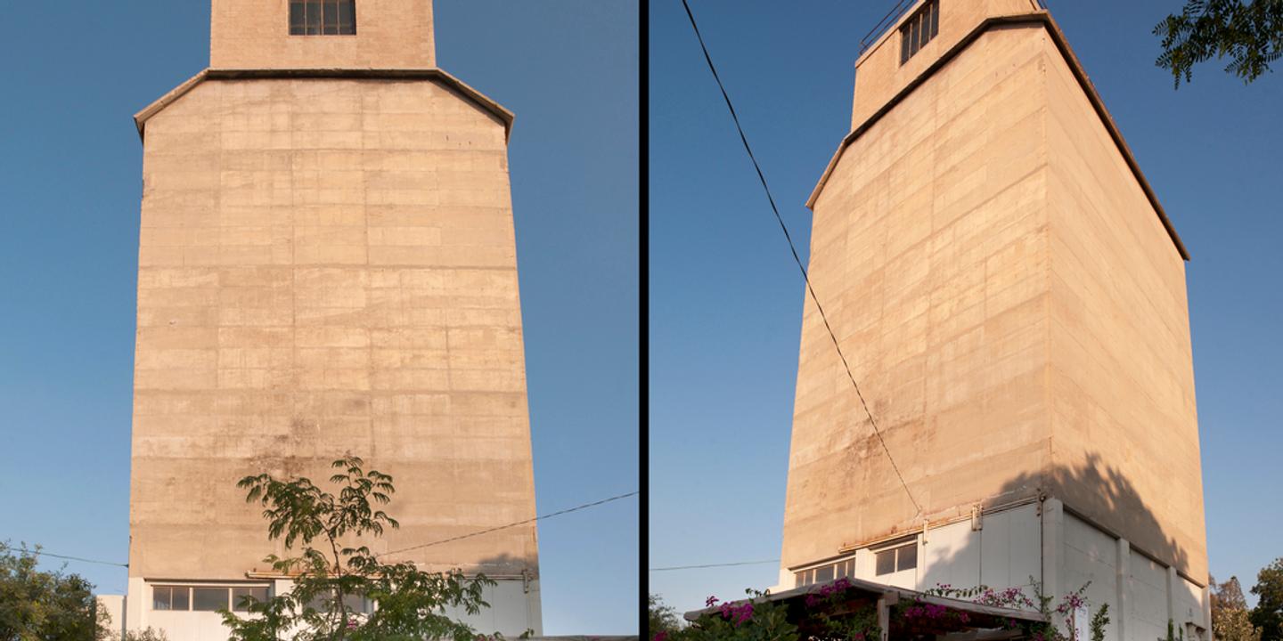 Vivre dans un ancien silo à grains en Israël