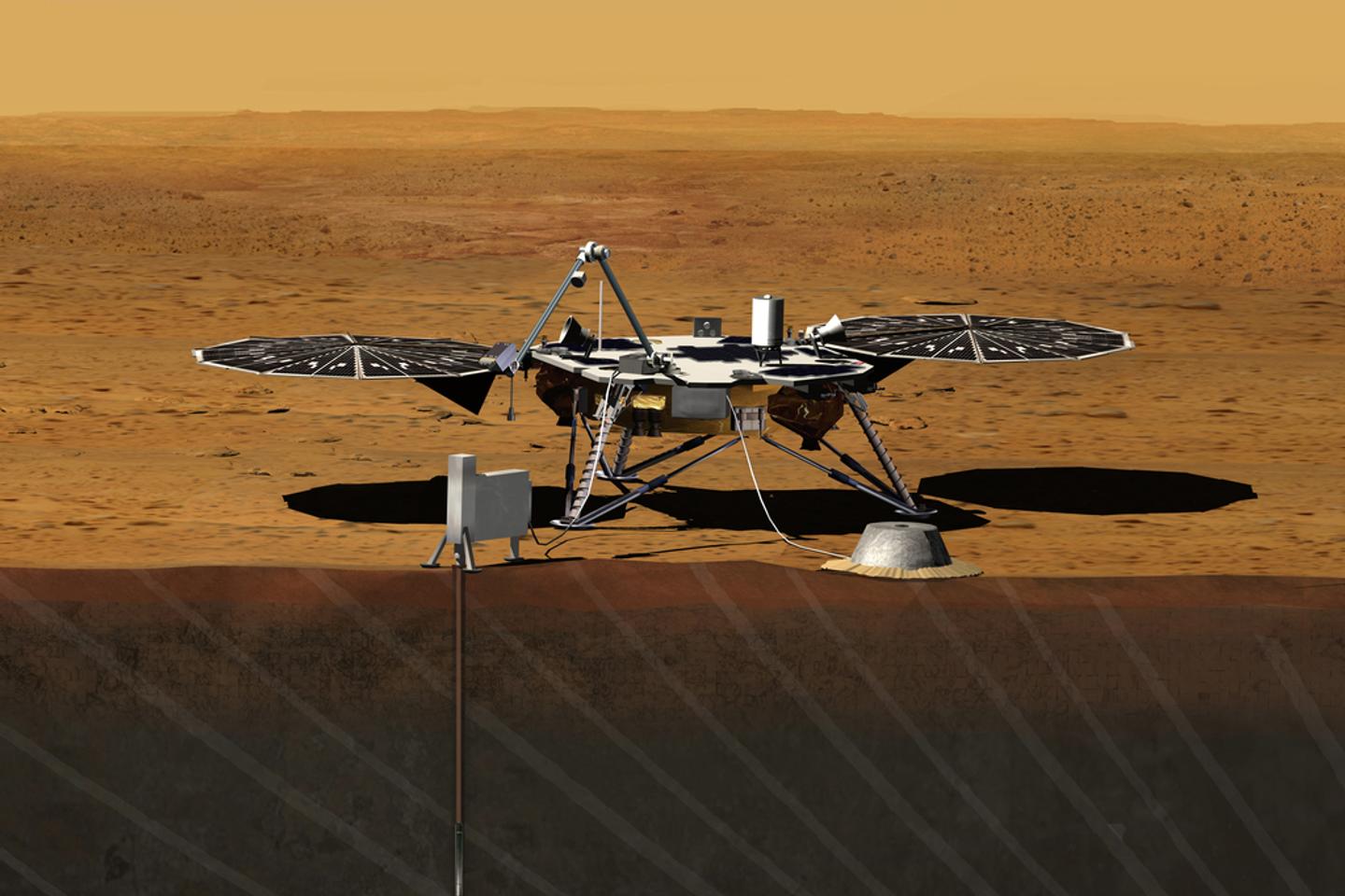 La NASA va lancer un robot pour explorer le sous-sol de Mars