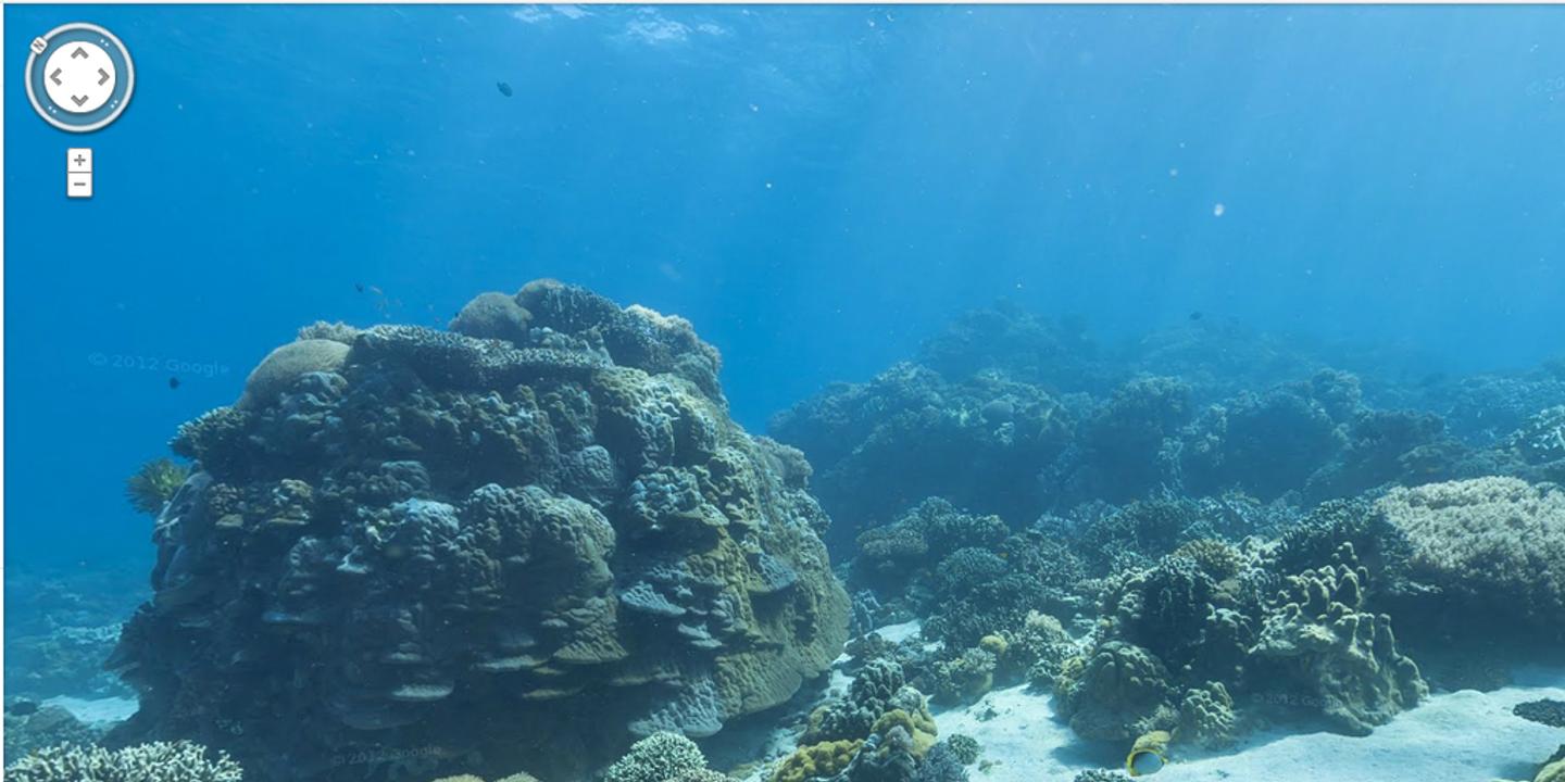 "Street View Underwater" : explorez les océans avec Google Map