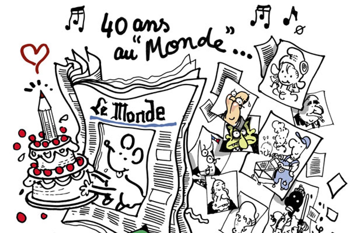 Plantu : 40 ans de dessins parus dans Le Monde