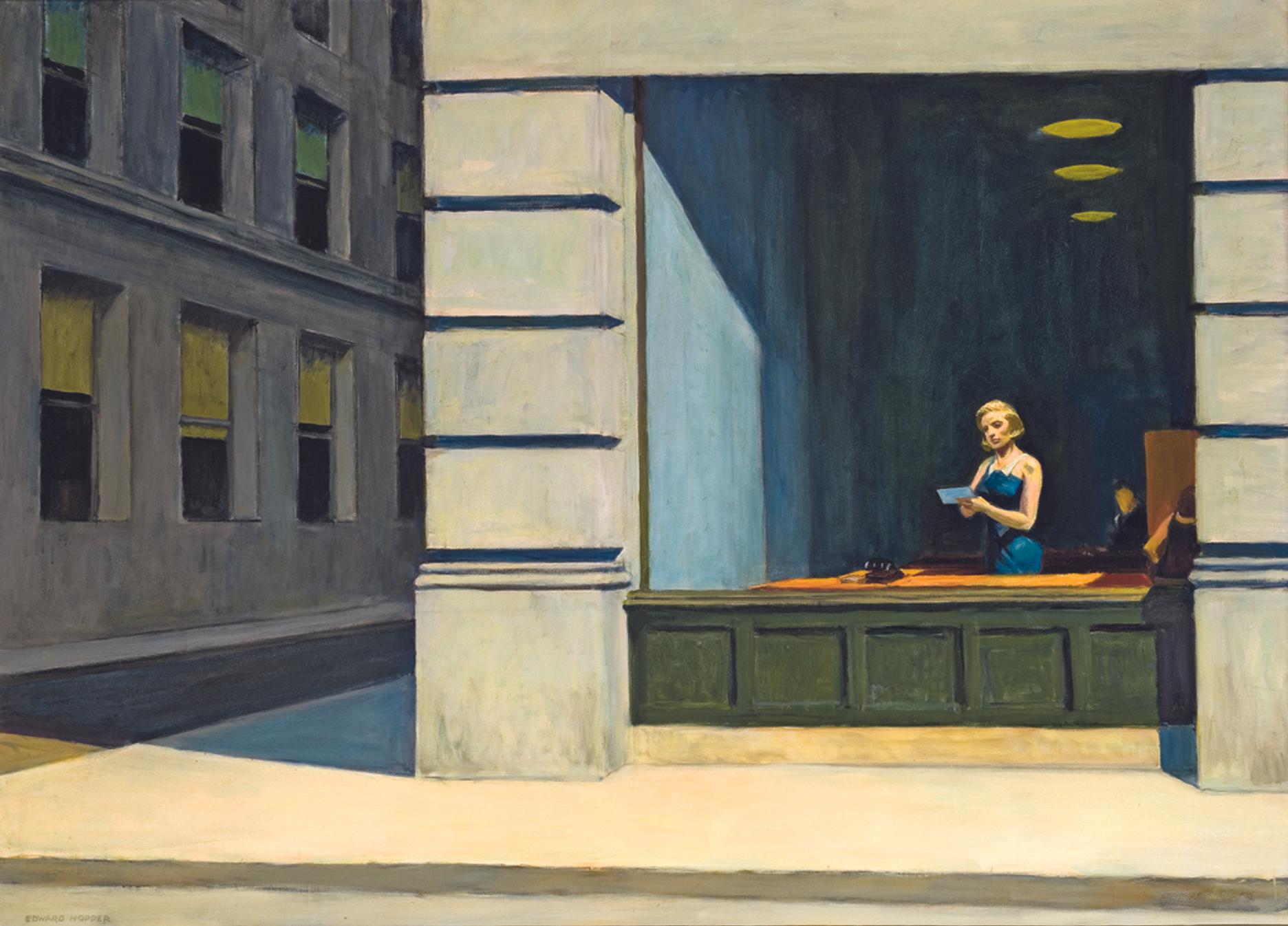 Les peintures "réalistes" d'Edward Hopper au Grand Palais