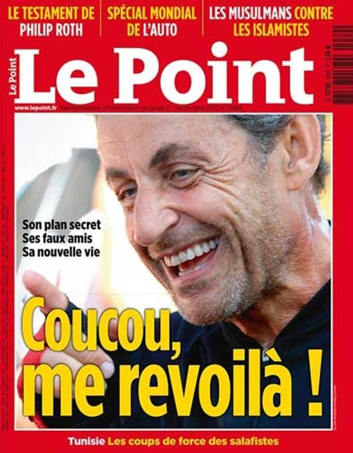 Sarkozy est de retour... dans les médias