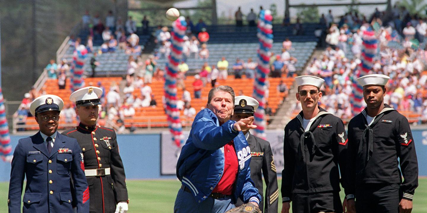 Le base-ball, sport des présidents américains