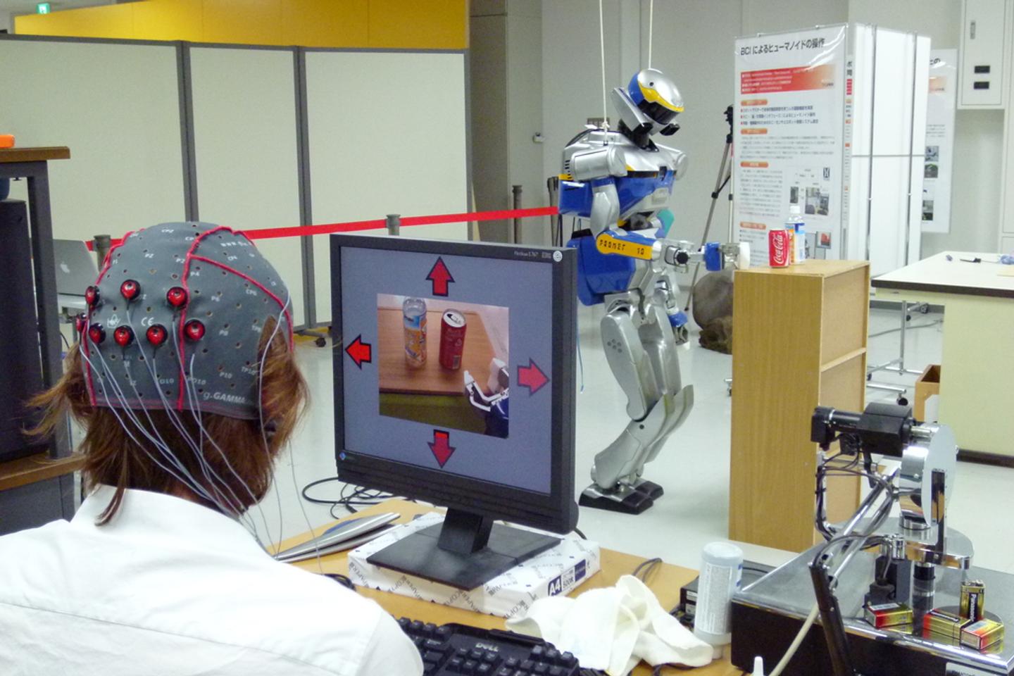 Des robots contrôlés par un cerveau humain