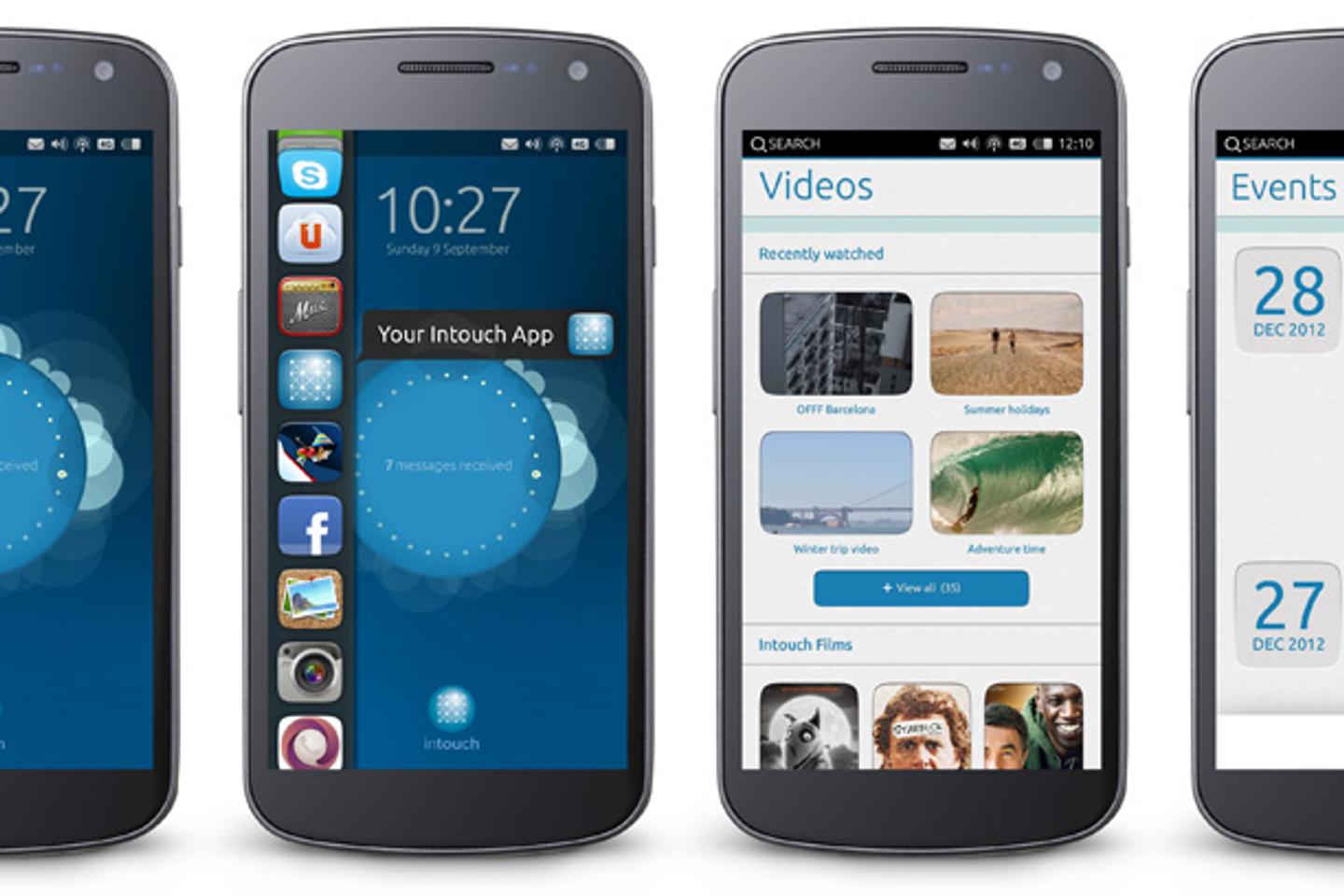 Ubuntu se dévoile sur les terminaux mobiles