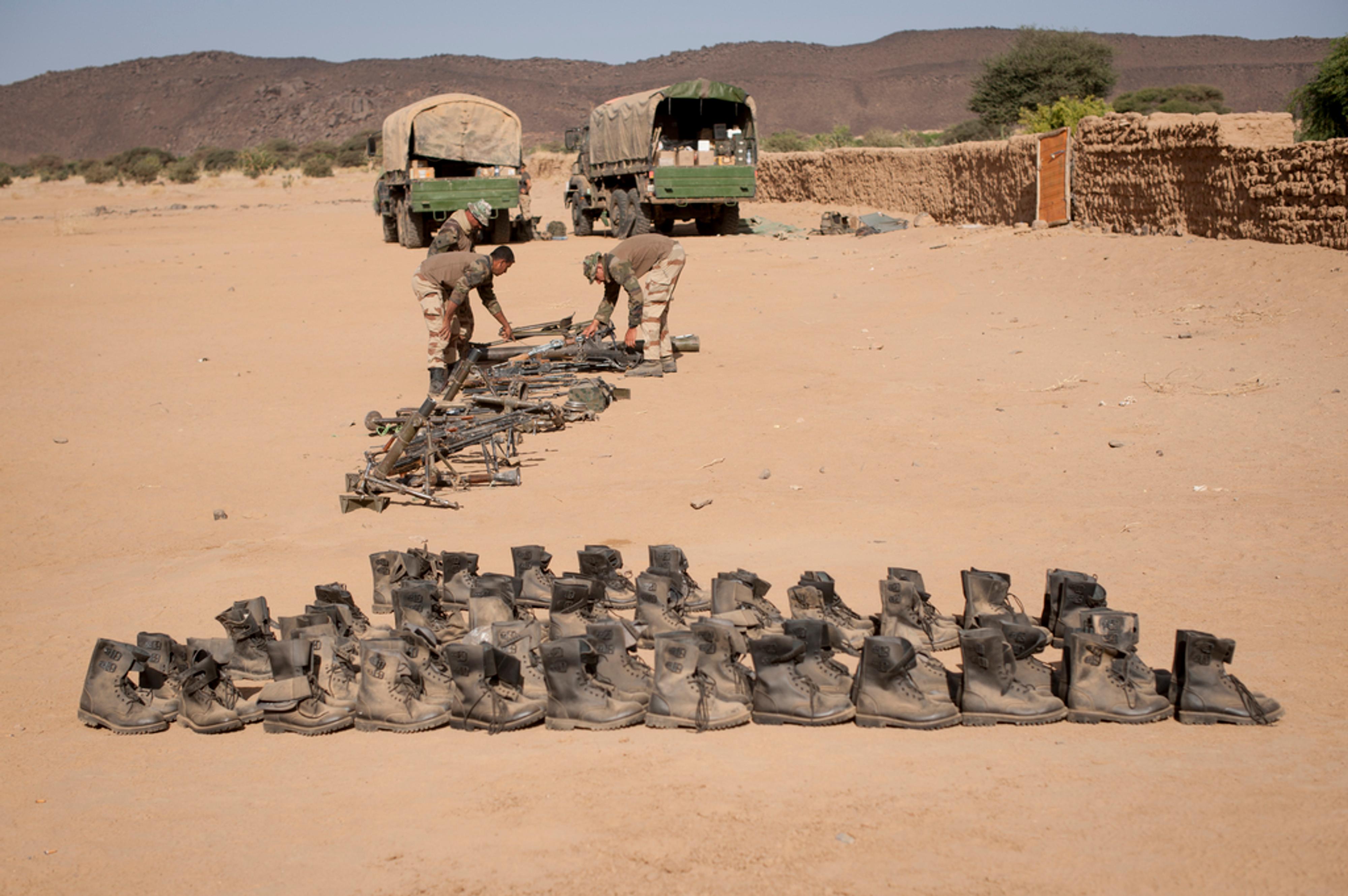 "Voilà, on a cassé le donjon d'AQMI"