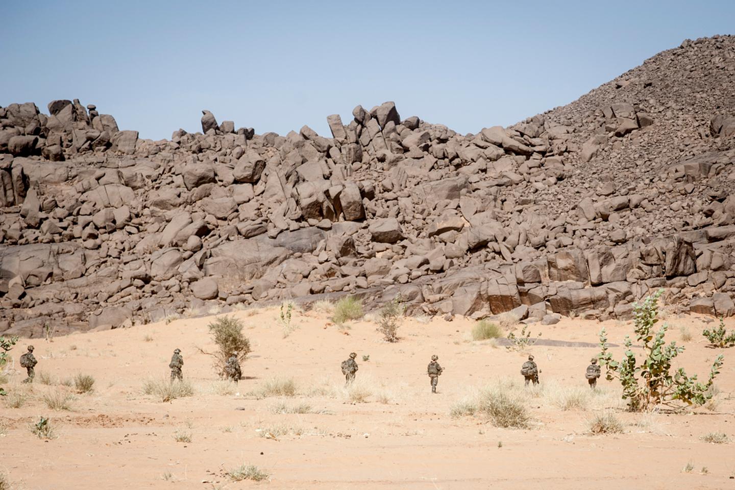 "Voilà, on a cassé le donjon d'AQMI"