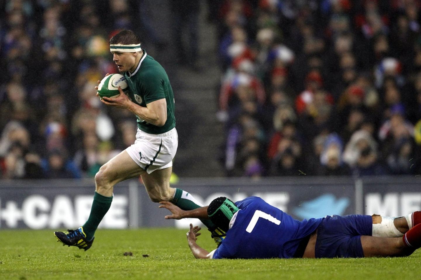 Six nations : Brian O'Driscoll, la dernière bataille du géant vert