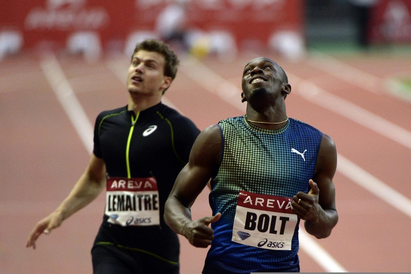 Bolt et les Français brillent au Stade de France