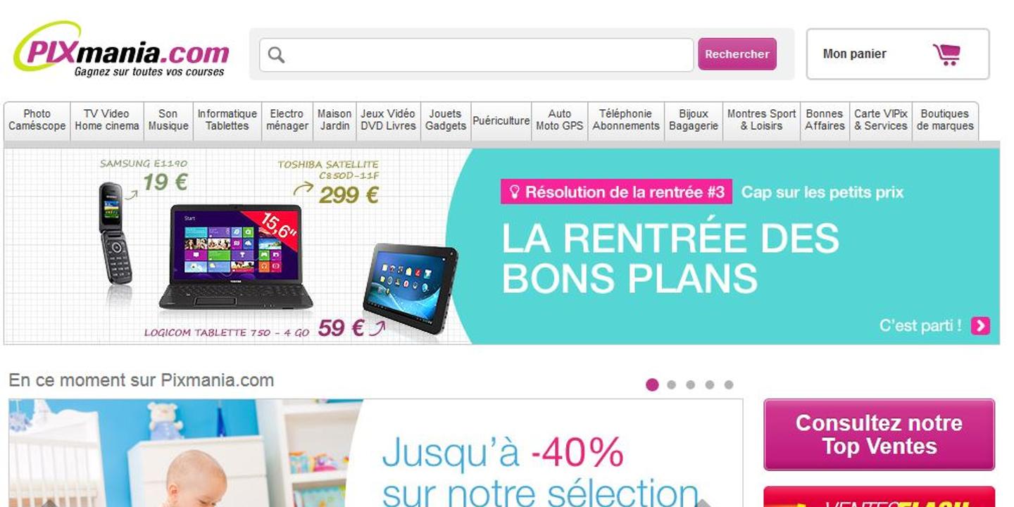 L'e-commerçant Pixmania en passe d'être revendu