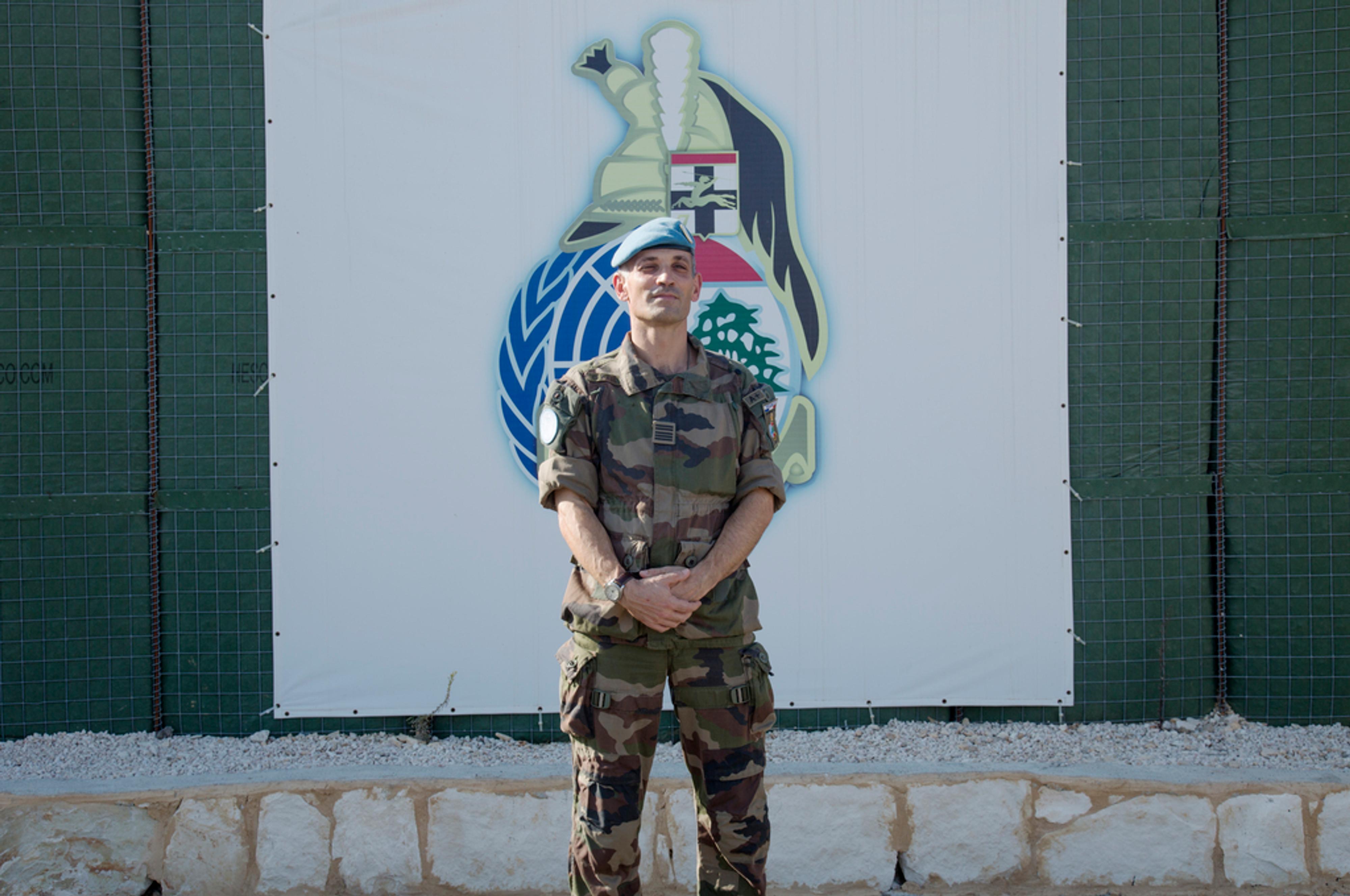 Avec les soldats français de la Finul au Liban sud