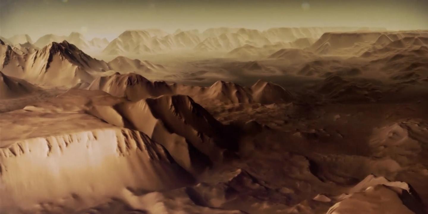 L'évolution de Mars sur 4 milliards d'années