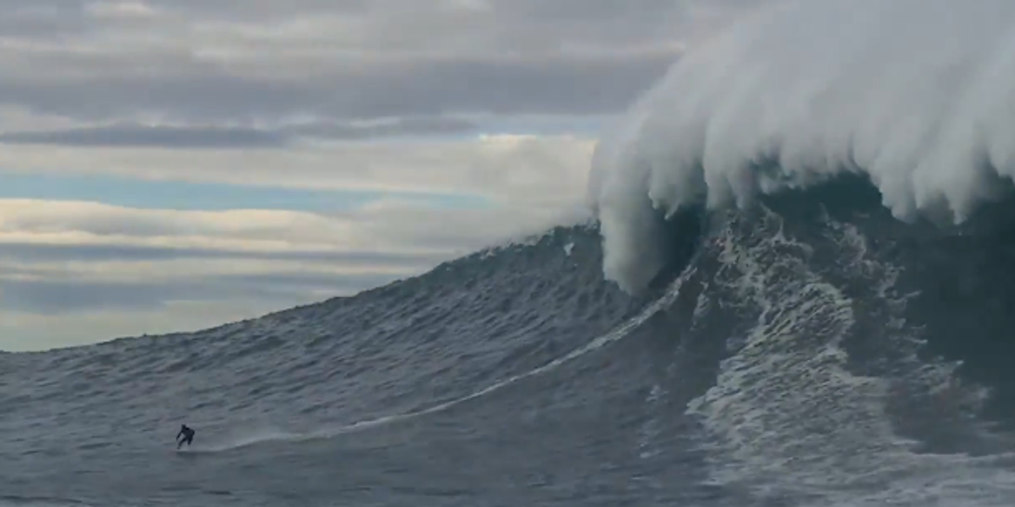 Surf : la vague basque de Belharra s'est réveillée