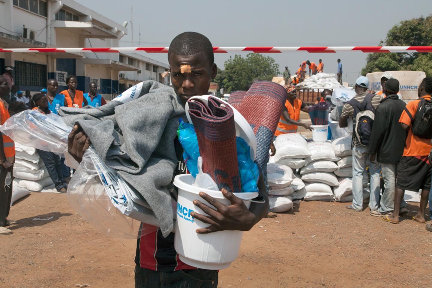 L'aide humanitaire s'organise à Bangui