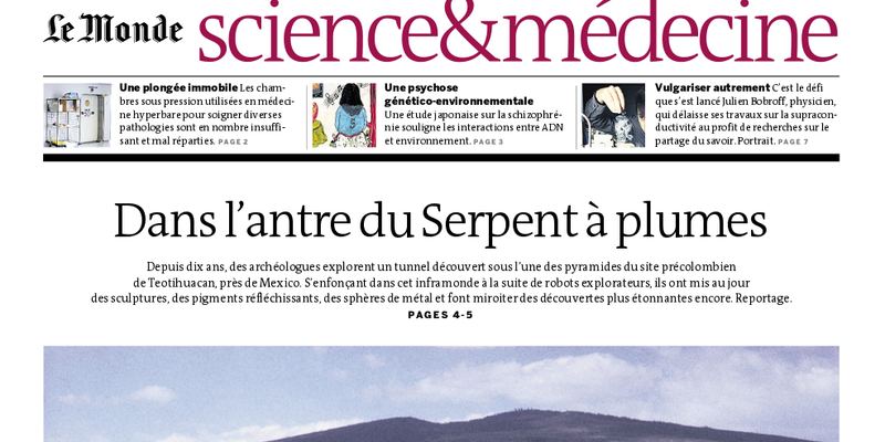 Science&Médecine: la sélection de la semaine
