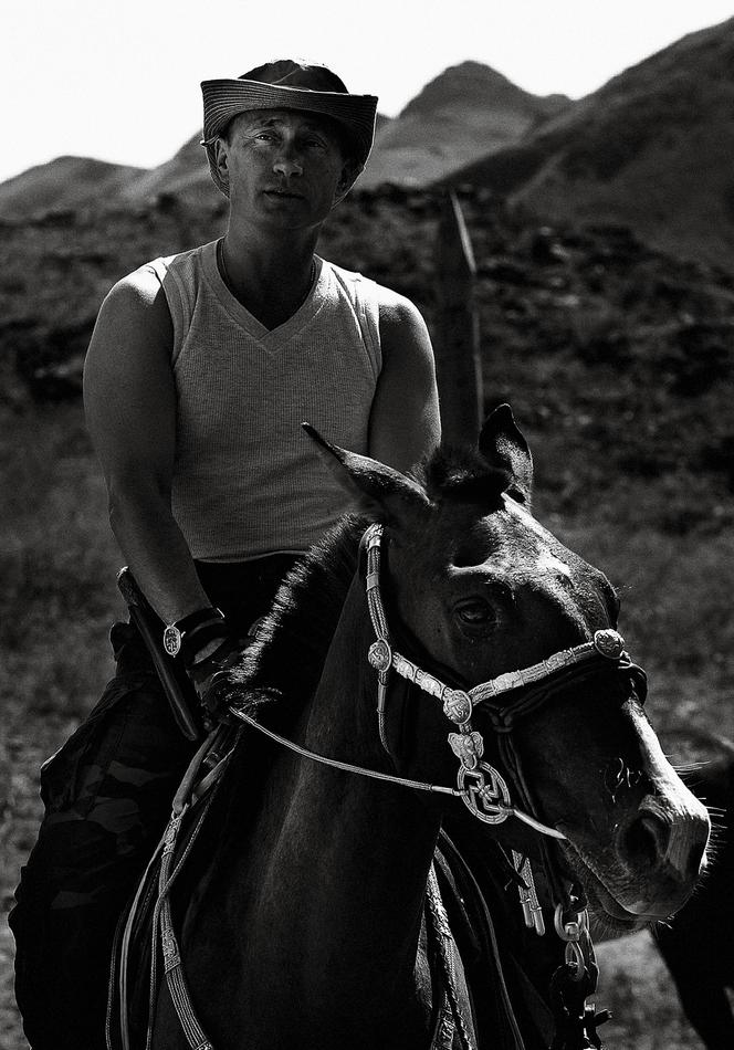 Vladimir Poutine Cheval