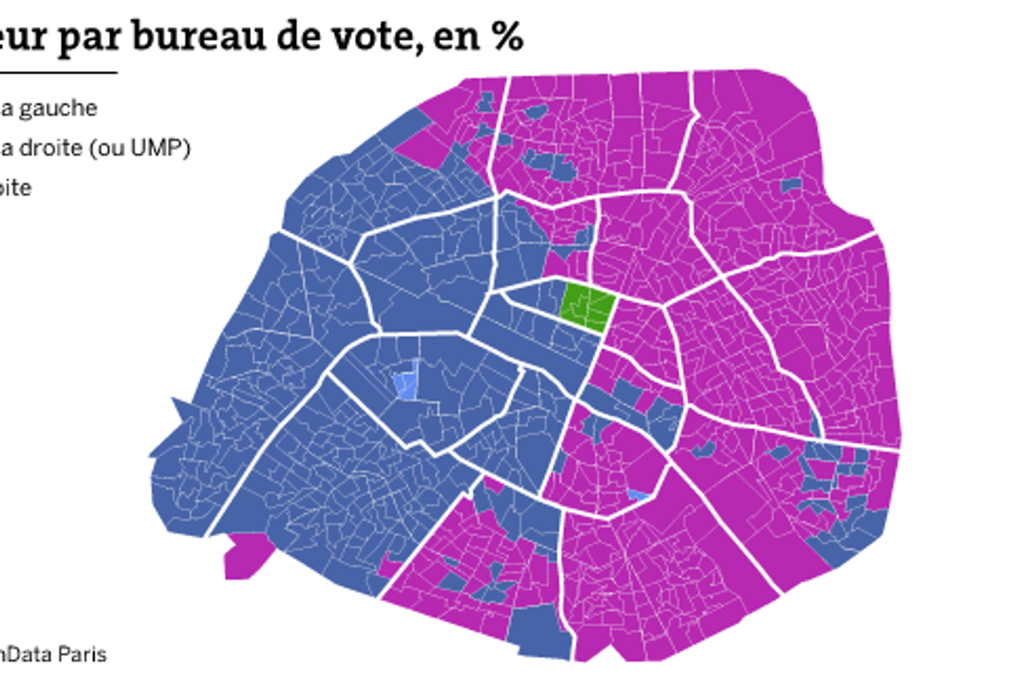 A la loupe : le premier tour des municipales à Paris