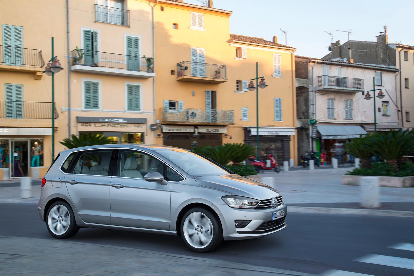 Avec le Sportsvan, la Golf prend de la hauteur