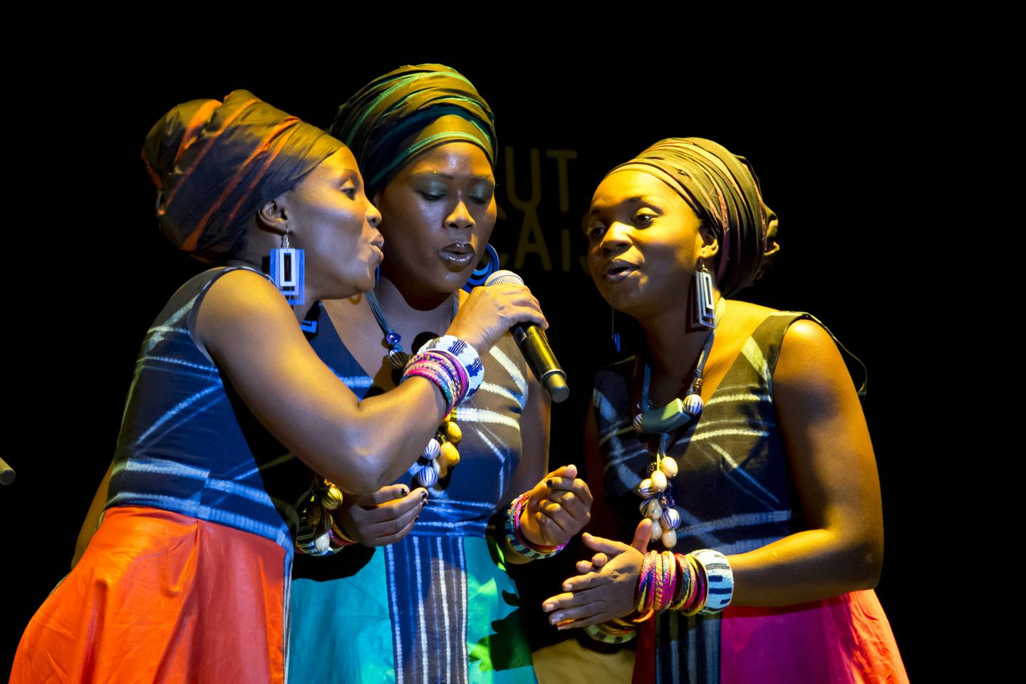 Le Trio Teriba, les amazones du Bénin