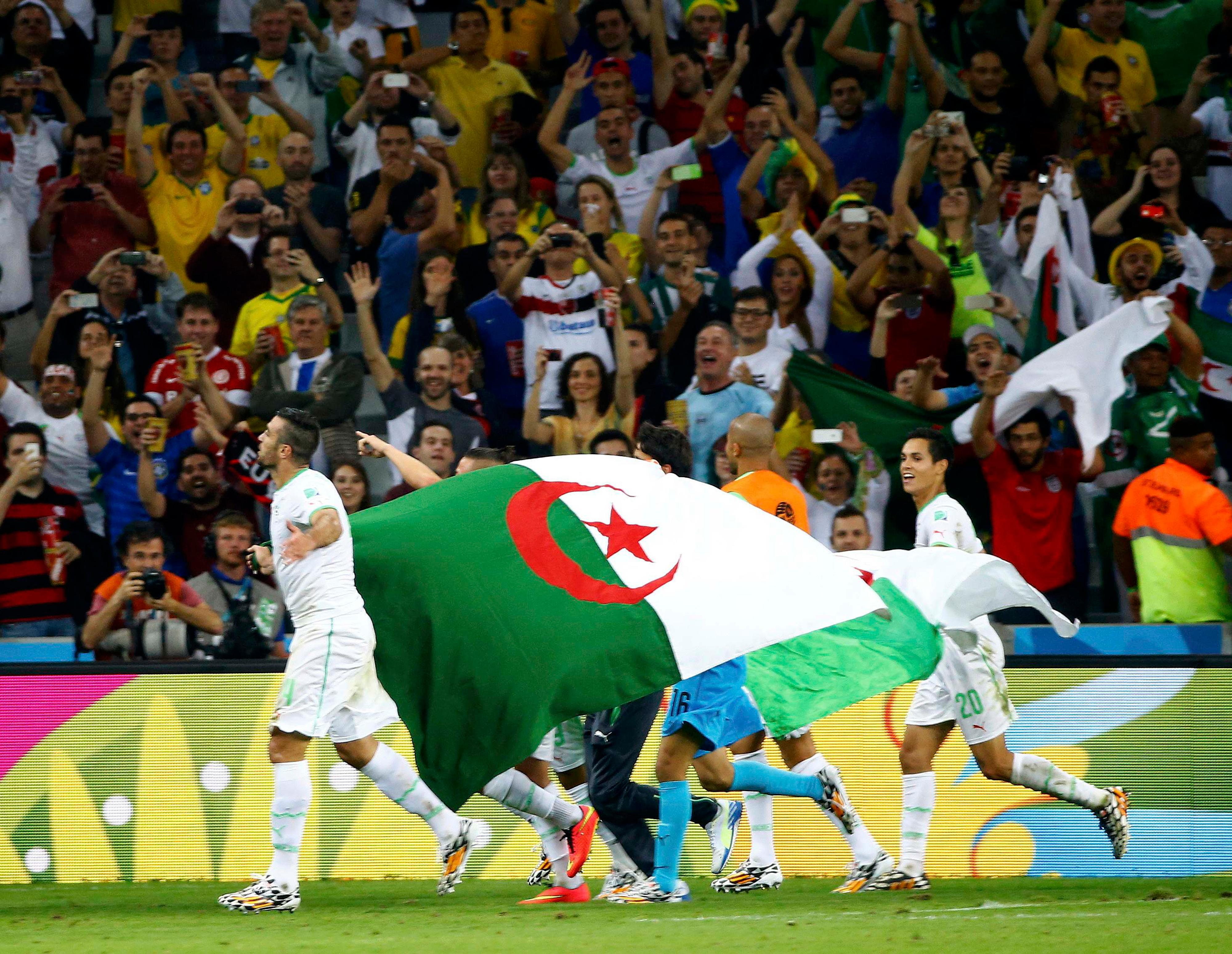 Brésil 2014 : l'Algérie s'offre un huitième de finale historique