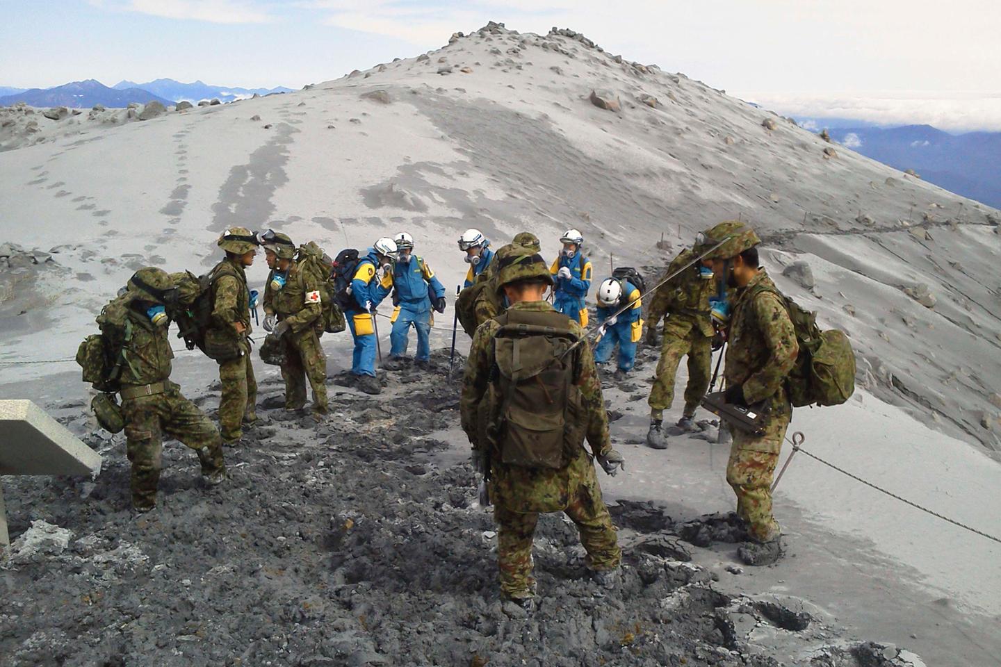 Volcan Ontake au Japon : quatre nouveaux corps retrouvés